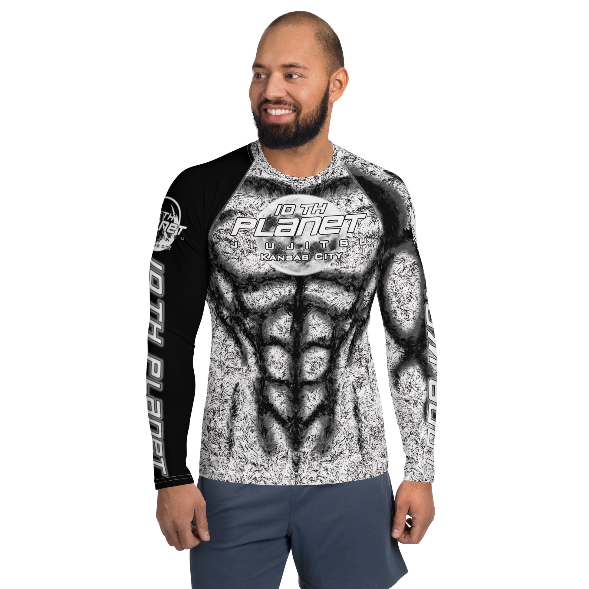 Werewolf White Belt 10th Planet KC Ranked Rash Guard – Jit Head