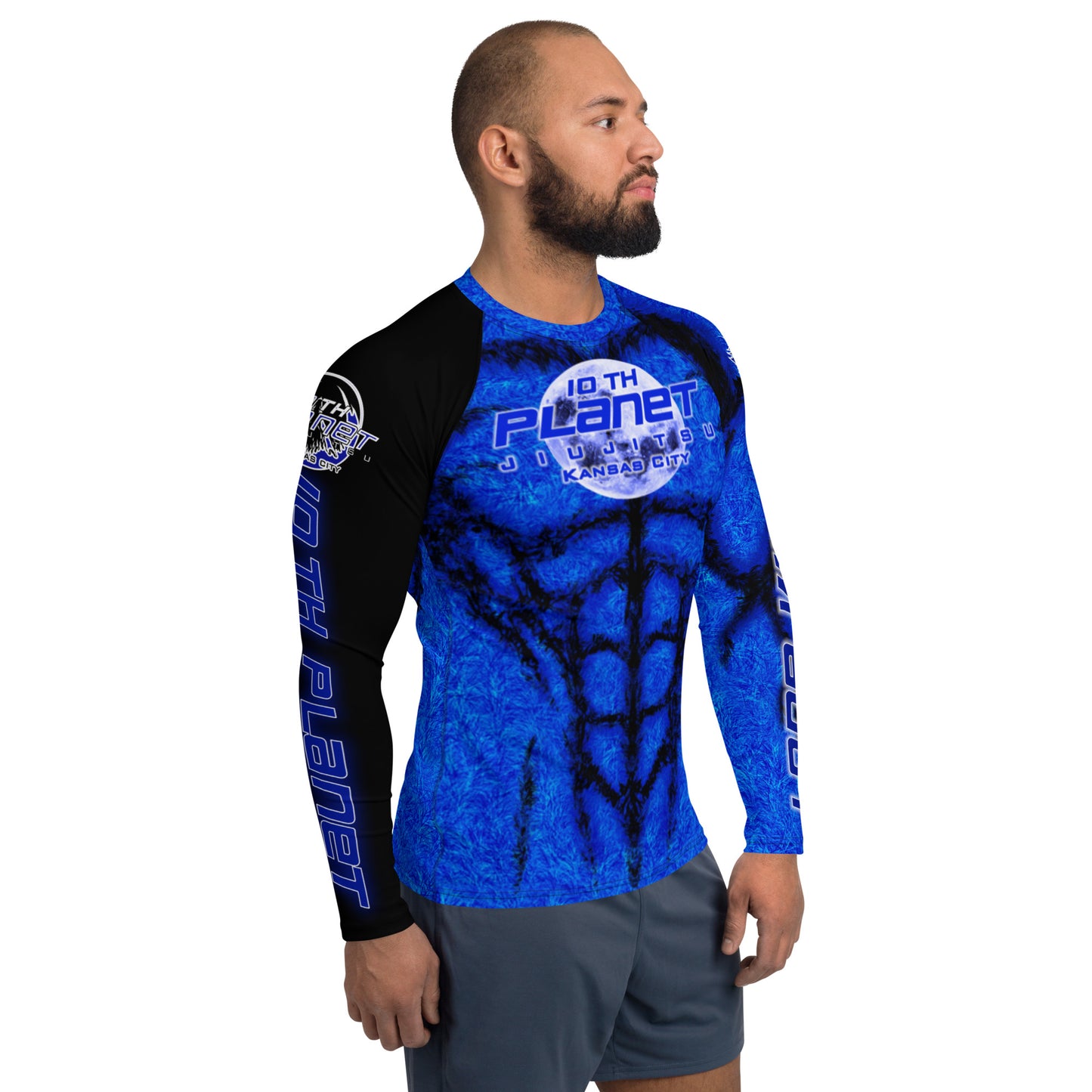Werewolf Blue Belt 10th Planet KC Ranked Rash Guard – Jit Head