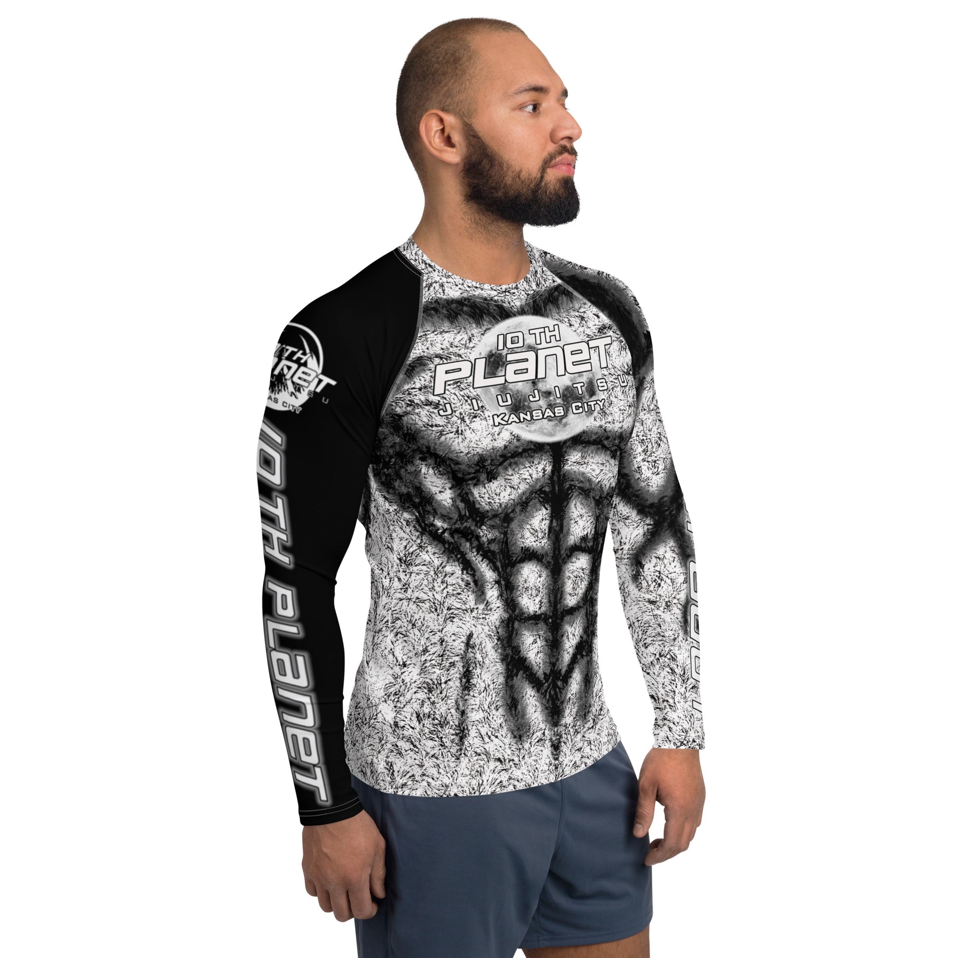 Werewolf White Belt 10th Planet KC Ranked Rash Guard – Jit Head