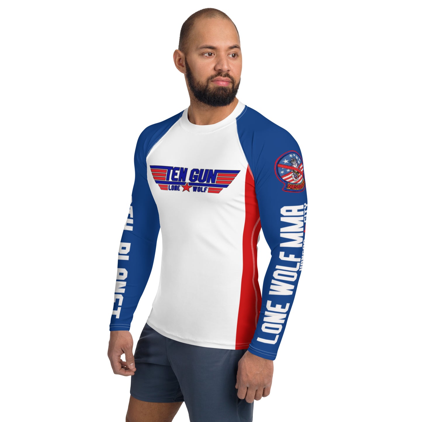 10P KC Ten Gun Highway to the Dead Zone Rash Guard – Jit Head