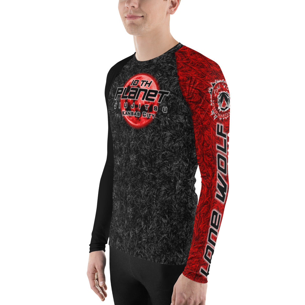Aware Wolf 10th Planet KC Black Belt Ranked Rash Guard – Jit Head